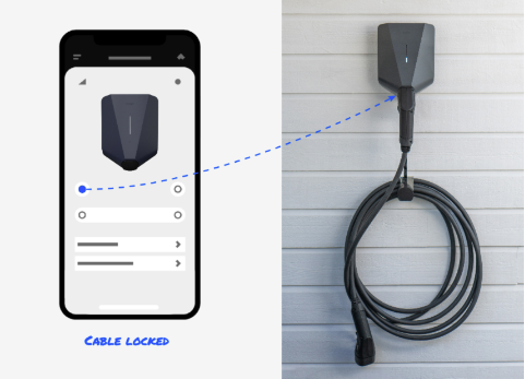 How do I use the cable lock? – Easee Help