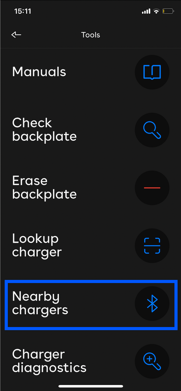 Factory reset charger via the Installer app – Easee Help
